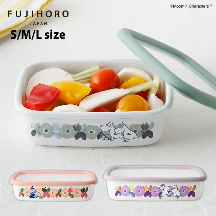 Fuji Horo S(0.42L)/L(1.6L) Container Moomin Series (Gift Box) – Moonwareusa